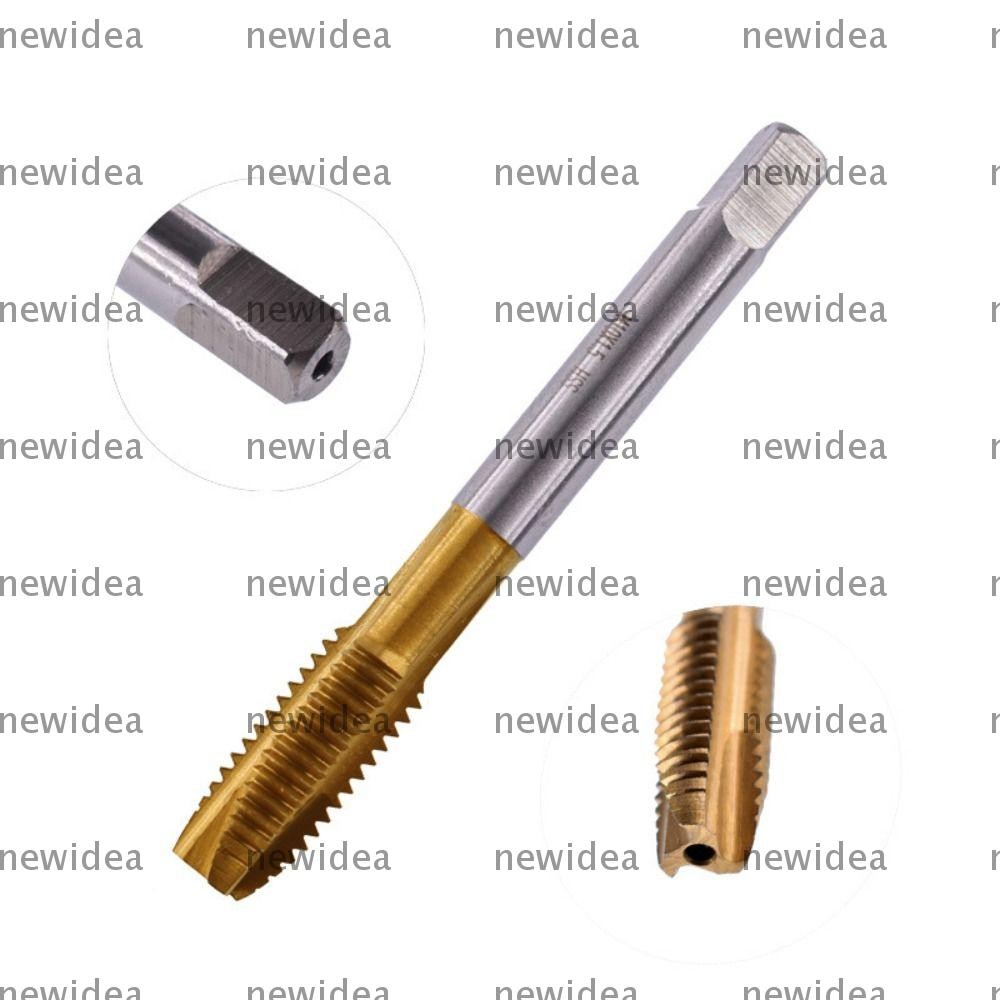 NEWIDEA Tap Drill Bit, Titanium M3 M4 M6 M8 M10 M12|Tap, Drill Bit Tool ...