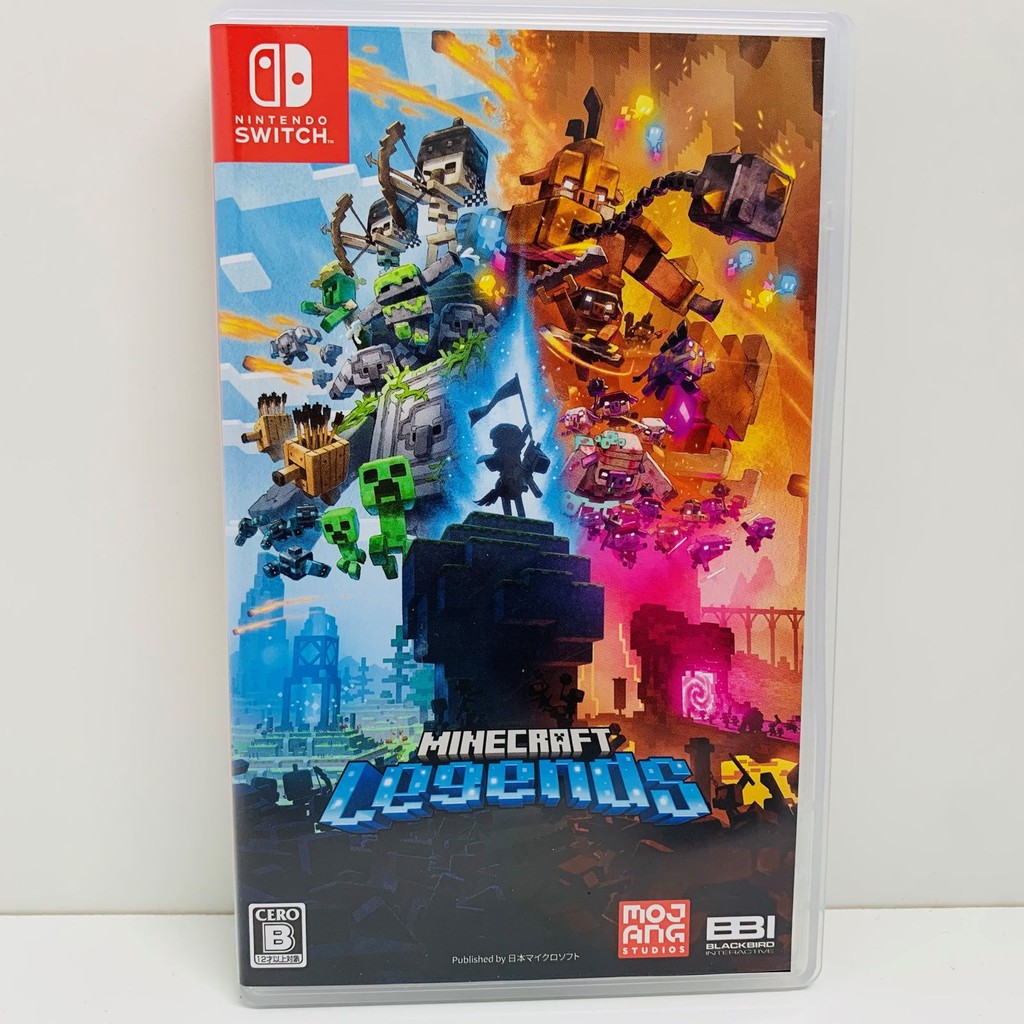 Microsoft Minecraft Legends Nintendo Switch HAC-P-AZJ4A Japan | Shopee ...