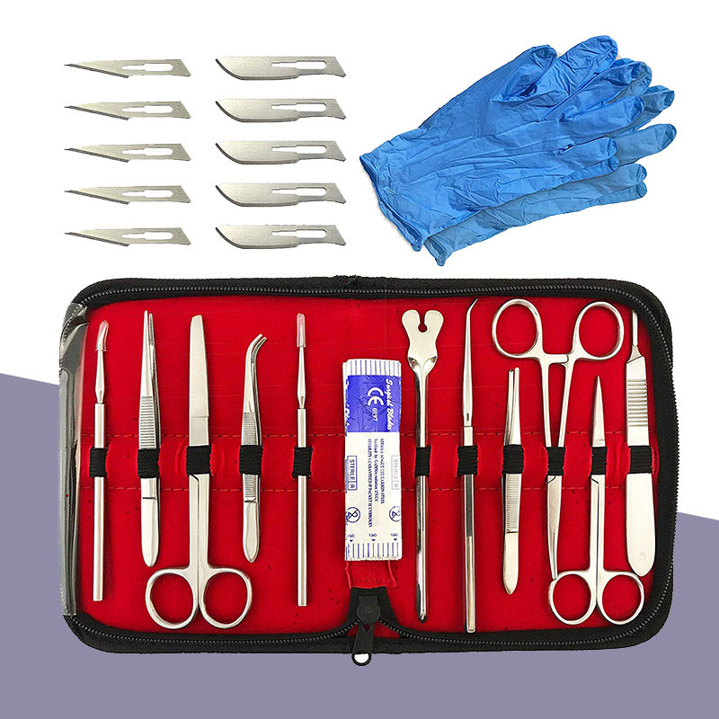 22pcs/set Anatomy Teaching Equipment Stainless Steel Probe, Scissors ...