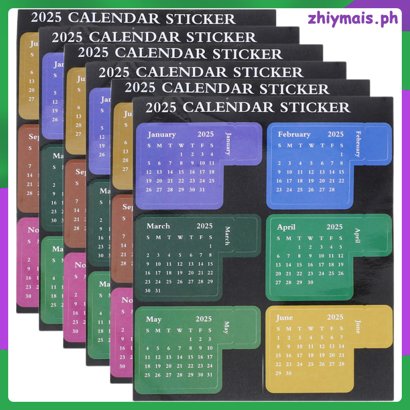 3 Sets Mini Labels 2025 Notes Stickers Notebook Sticky Index Office ...