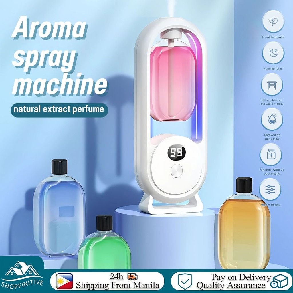 Automatic Aroma Diffuser Aroma Diffuser Air Freshener Rechargeable ...