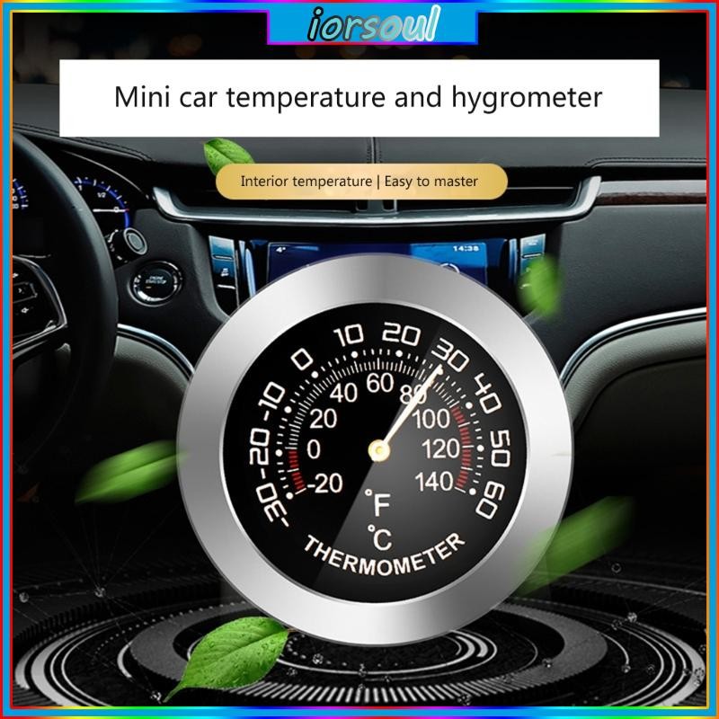 kiss Car Hygrometer Mini Mechanical Dial Type Analog Humidity ...