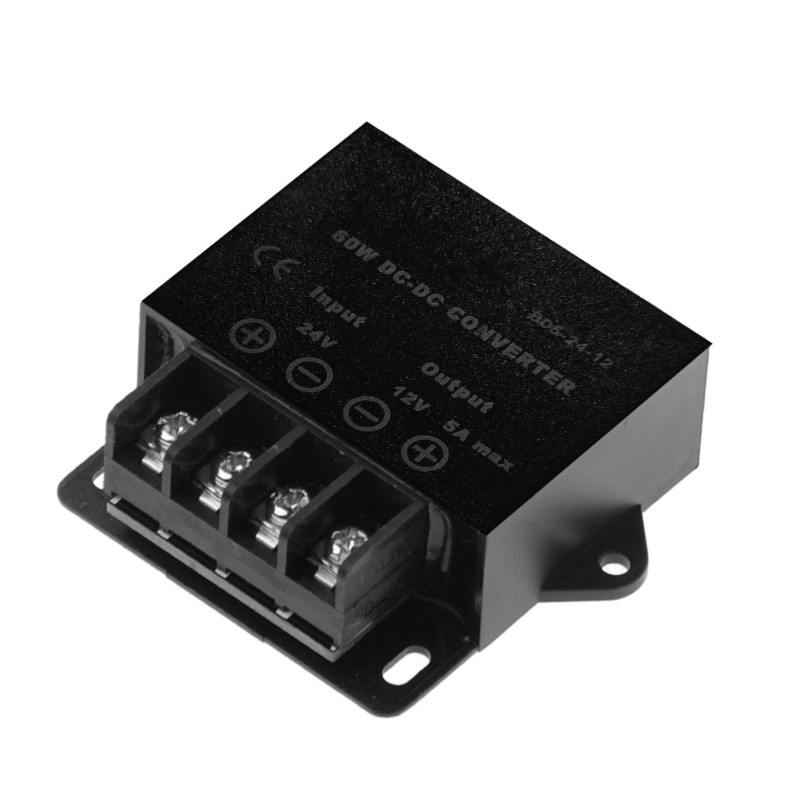 HL for DC 24V To 12V 5A 60W Converter Step Down Regulator For Low ...