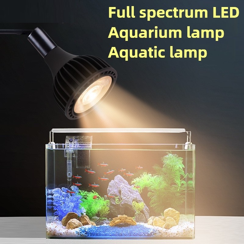 Full Spectrum Aquarium Light Plant Fill Light Fish Tank Algae Burst ...