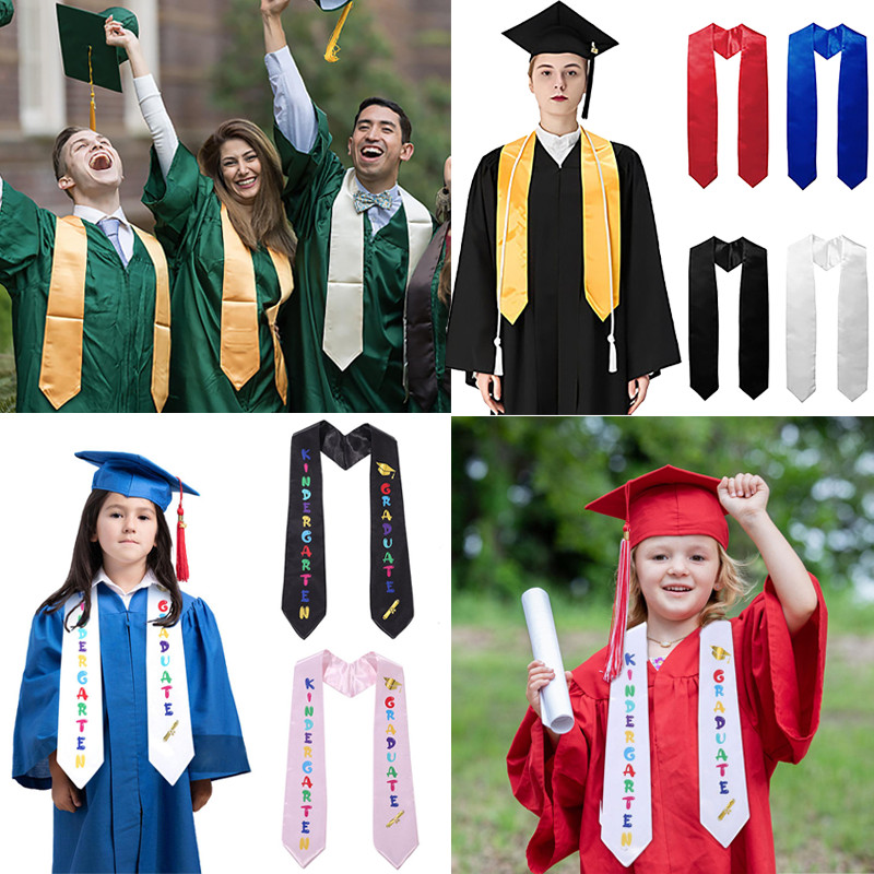 Kindergarten Graduation Sash Graduate Printed Kindergarten Preschool ...