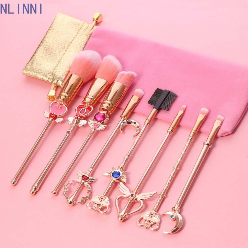 NLINNI Makeup Brush Set Kirby Sailor Moon Princess Eyeliner Blush ...