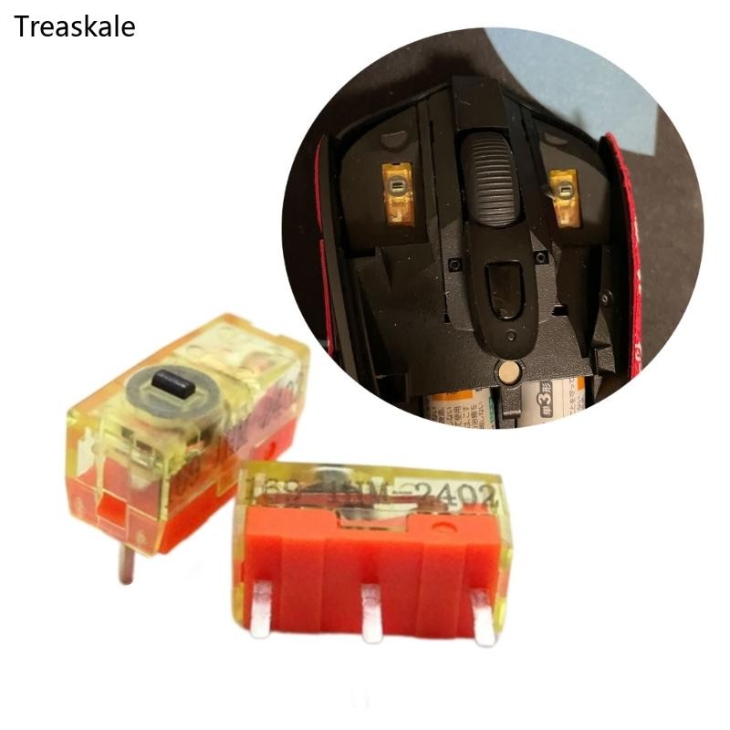 TREA TTC Dustproof Gold Mouse Micro Switches Gold Contactors 100 ...