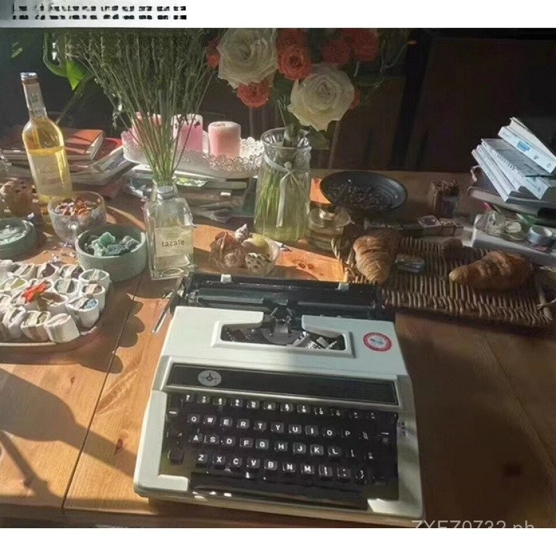 Metal English Retro Hero Brand Mechanical Handheld Vintage Typewriter ...