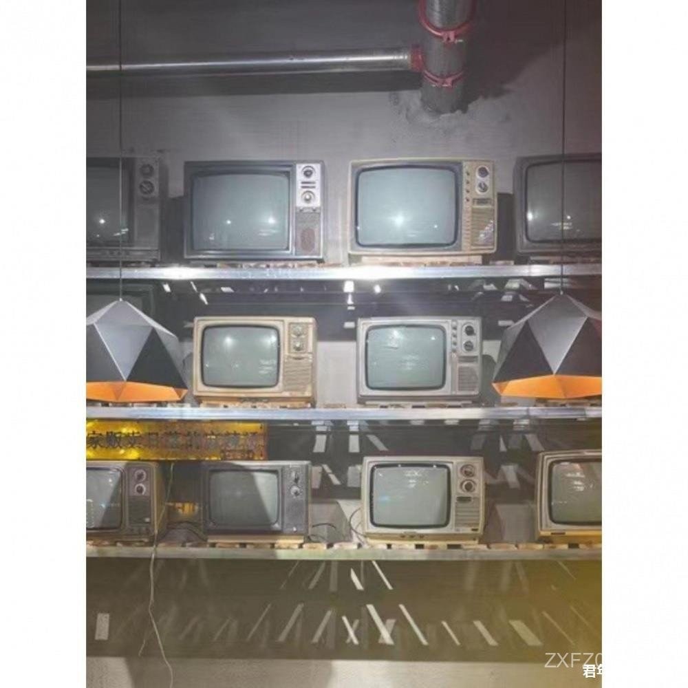 Vintage Retro Black and White TV Set TV Object Black and White TV ...