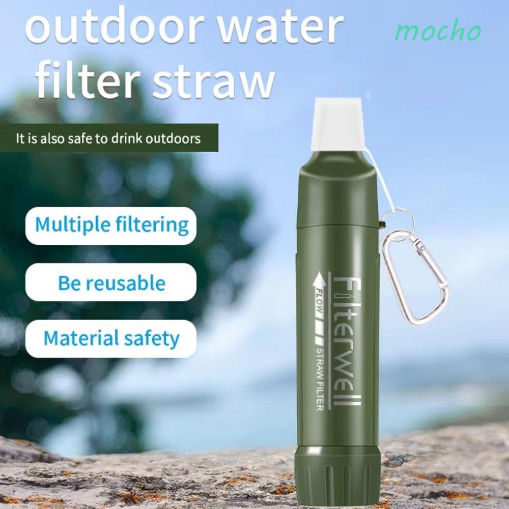 MOCHO Mini Water Filter Straw, Mini Purifier Purification Water Filter ...
