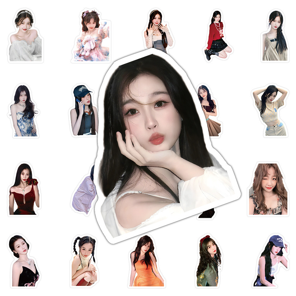 60-105pcs Chinese Drama Actors Bai Lu Esther YU Shuxin Photo Stickers ...