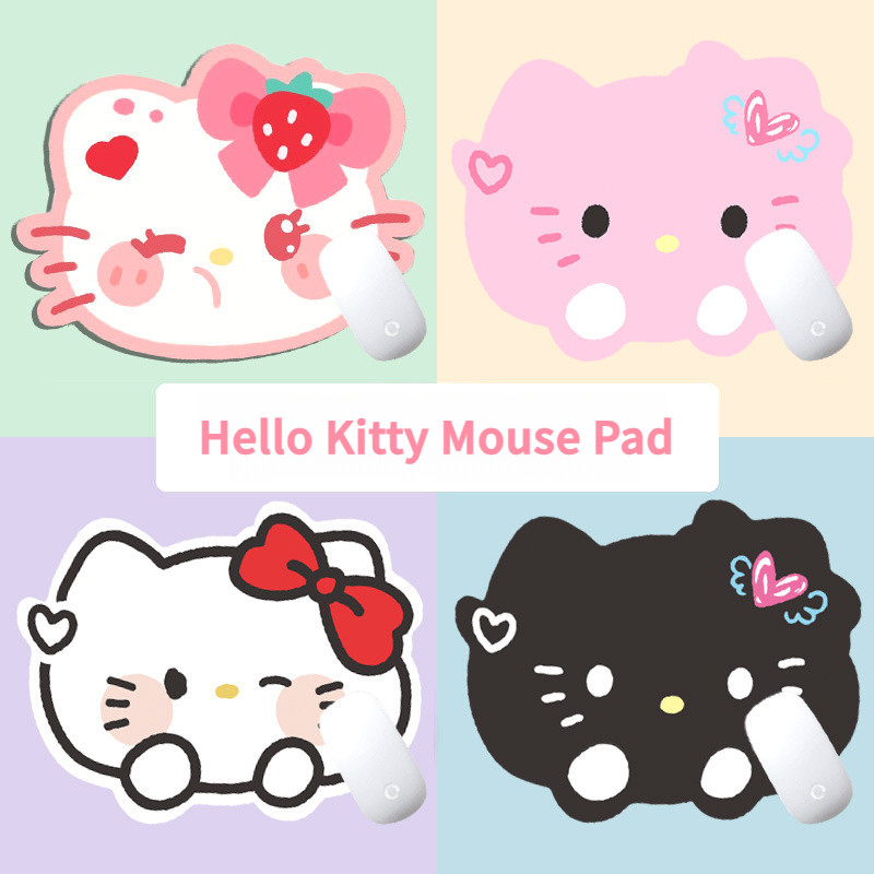 Cute Hello Kitty Mouse Pad Creative Computer Keyboard Pad Office Game ...