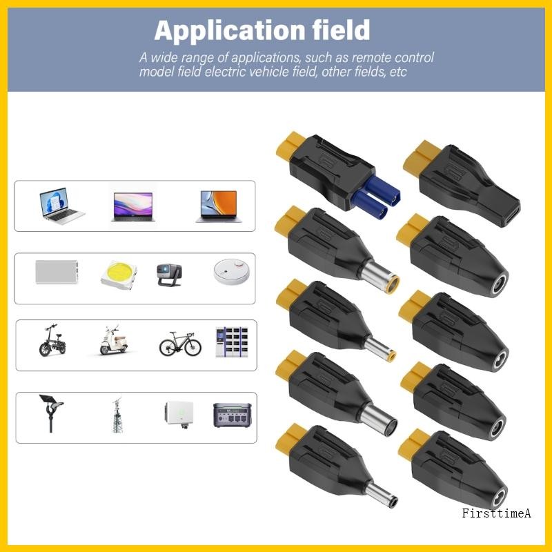 Fir XT60 Female Converter Adapter to Type C EC5 DC5521 7909 Adapter for Charging UAV Electric ...