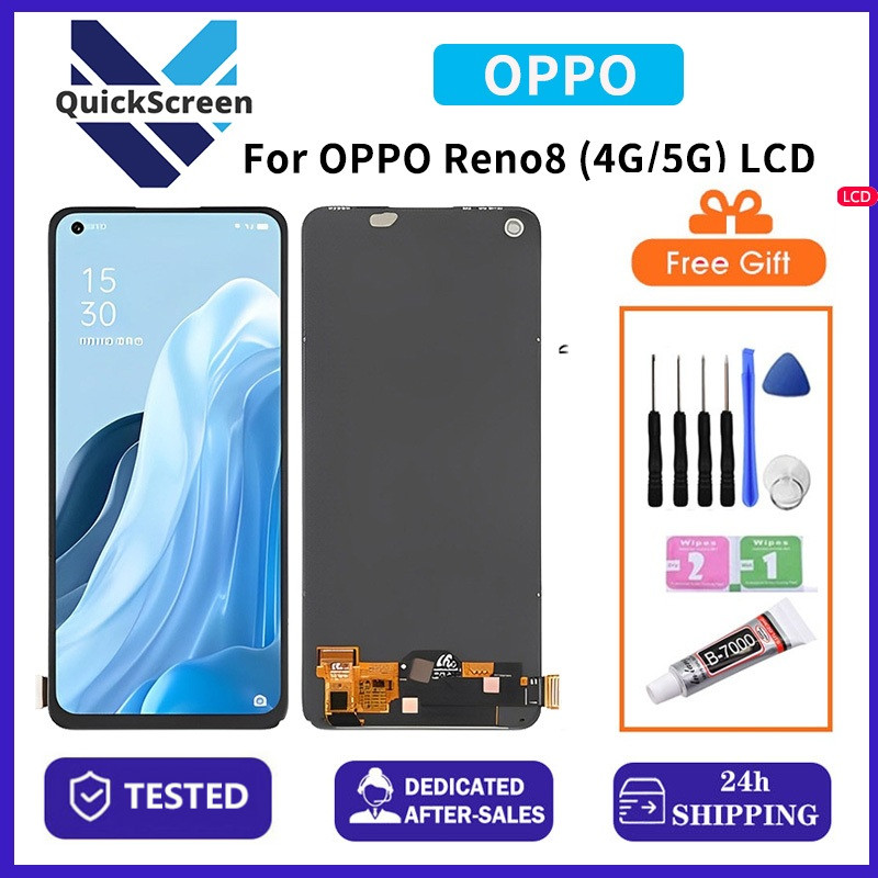 [QuickScreen] For OPPO Reno8 (4G/5G) Reno8Z 5G Reno8T 4G LCD | Shopee Philippines