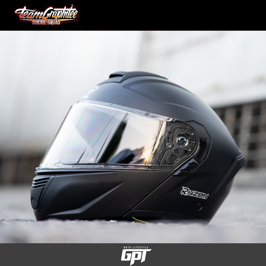 RYZEN HELMET ZX600V MONO Modular Dual Visor | Shopee Philippines