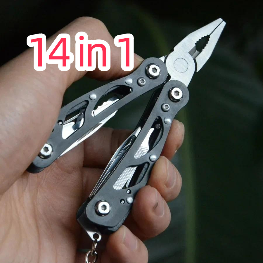 14-in-1 Swiss Army Knife Multi-Function Pliers | Stainless Steel ...