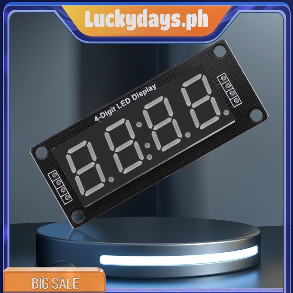 TM1637 LED Display Module 7 Segment Glow Tube Clock 0.56 Inch Digital ... TM1637 LED Display Module 7 Segment Glow Tube Clock 0.56 Inch Digital ...