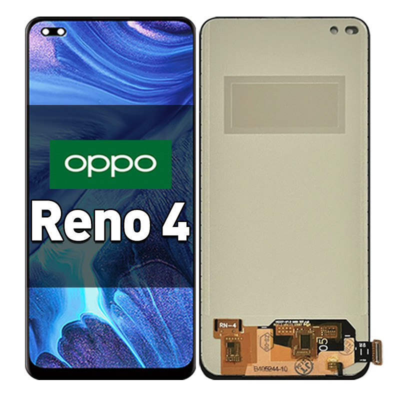 Lcd OPPO Reno 4 Original TOUCHSCREEN Fullset Crown Compatible For Glass ...