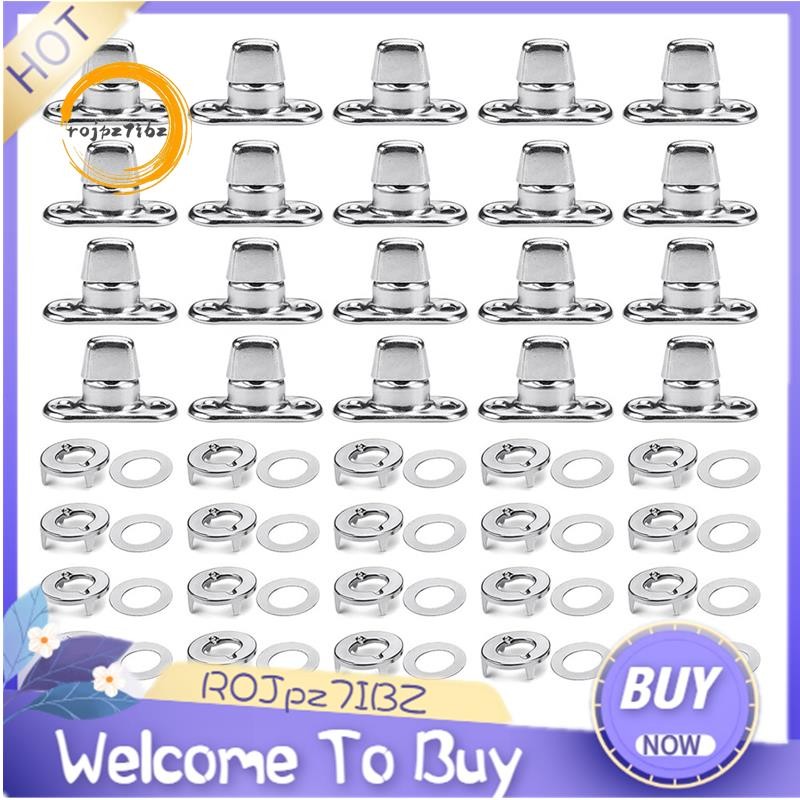 20 Sets Marine Grade Twist Lock Fasteners Turn Button Eyelet and Stud ...
