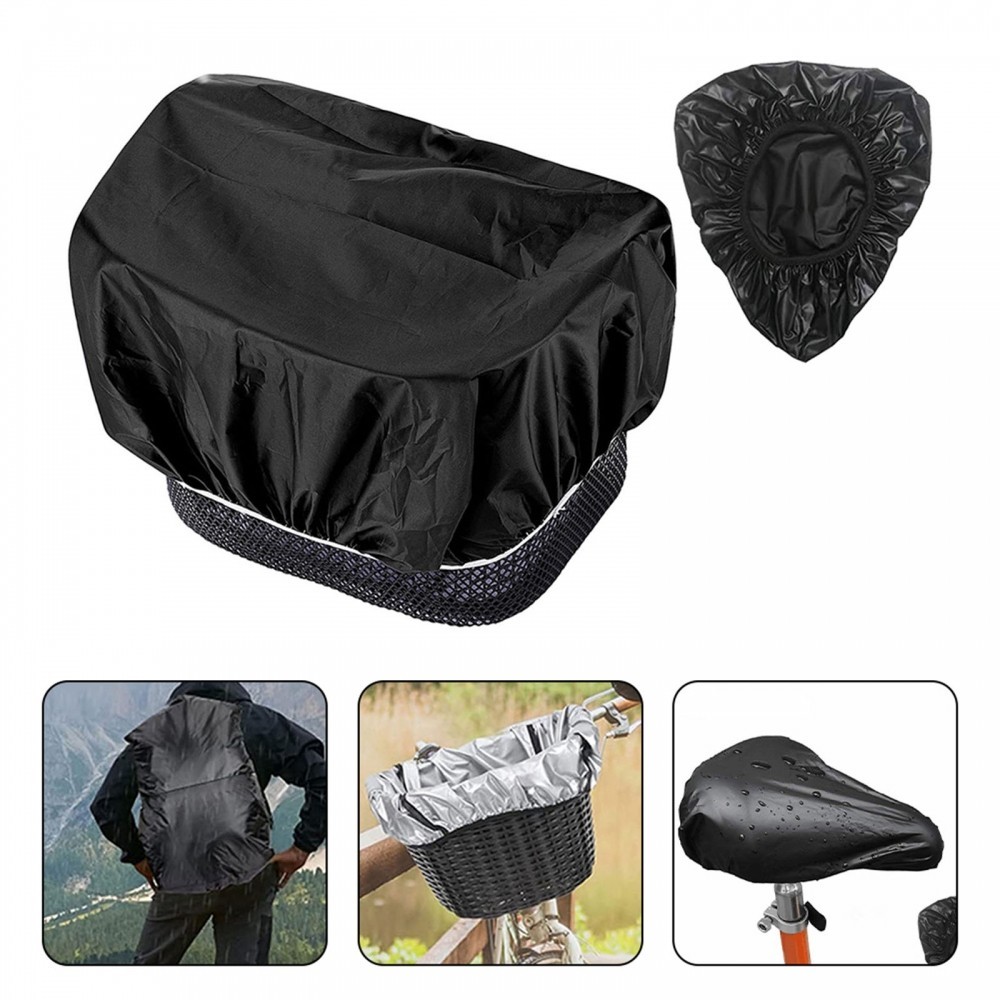 Waterproof Bike Basket Liner Rainproof Cover Keep Your Belongings ...