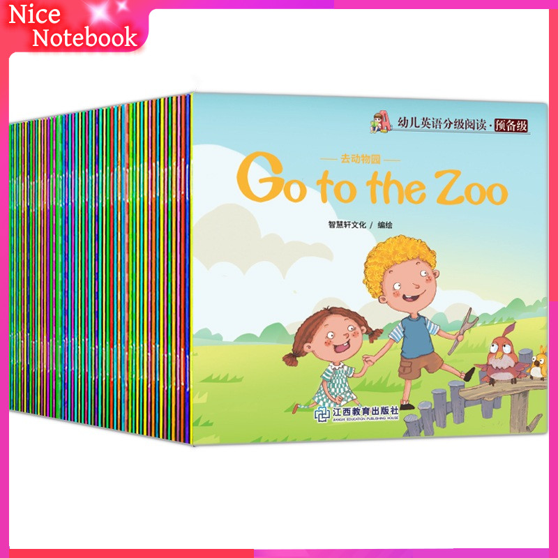 1 PC Preschool Children English Graded Educational Learning Material ...