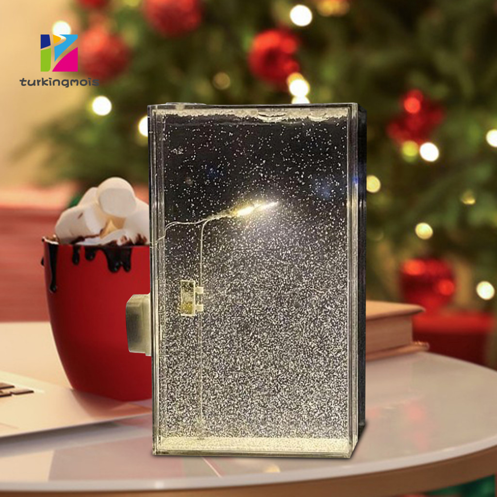 ZTUR_ Creative Arts and Crafts Diy Kit Artistic Snow Night Light ...