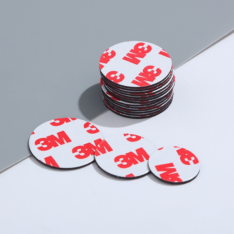3M Round Soft Magnetic Sheet with Adhesive Backing Strong Magnetic ...