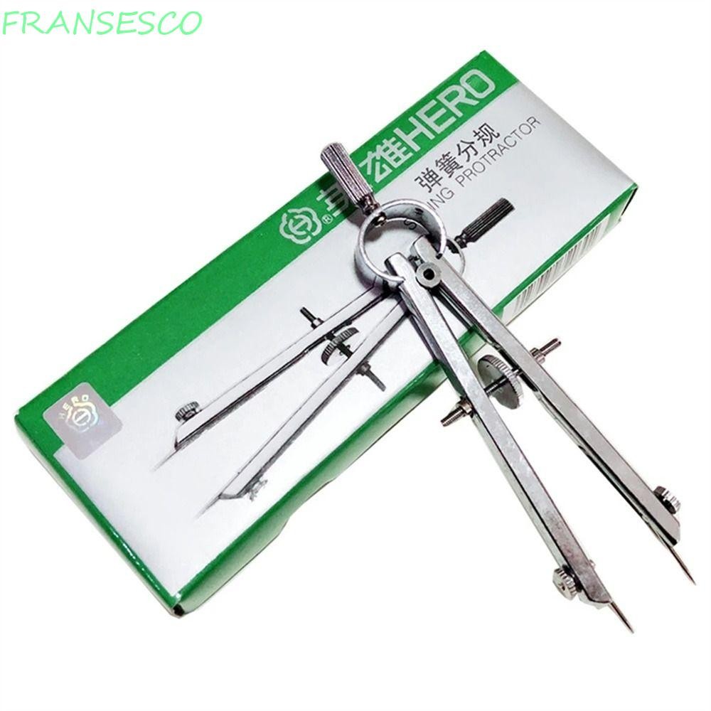 FRANCESCO Math Compass High Precision Stationery Bow Divider with Lock ...
