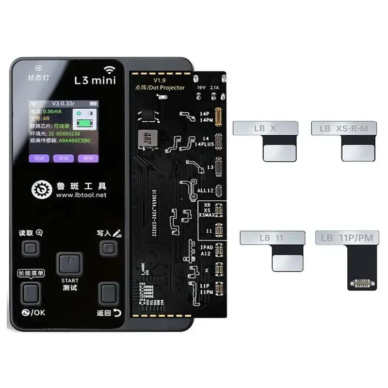 Luban L3Mini Non-removal Face ID Battery Programmer For iPhone X 11 12 ...