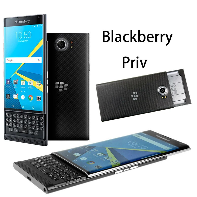 Blackberry Priv 4G LTE Mobile 5.4'' 18MP+2MP 32GB ROM Hexa-core QWERTY ...