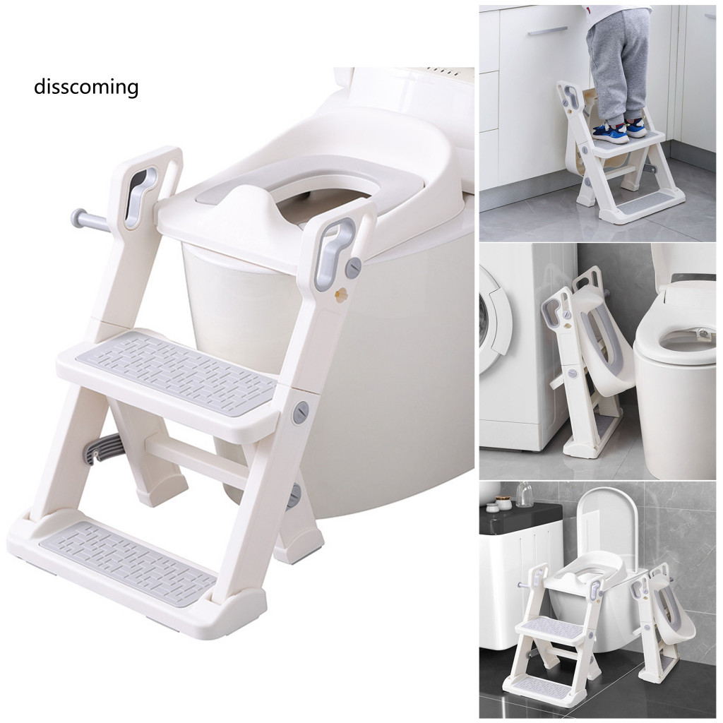 SL| Foldable Potty Training Stool Children Toilet Training Ladder ...