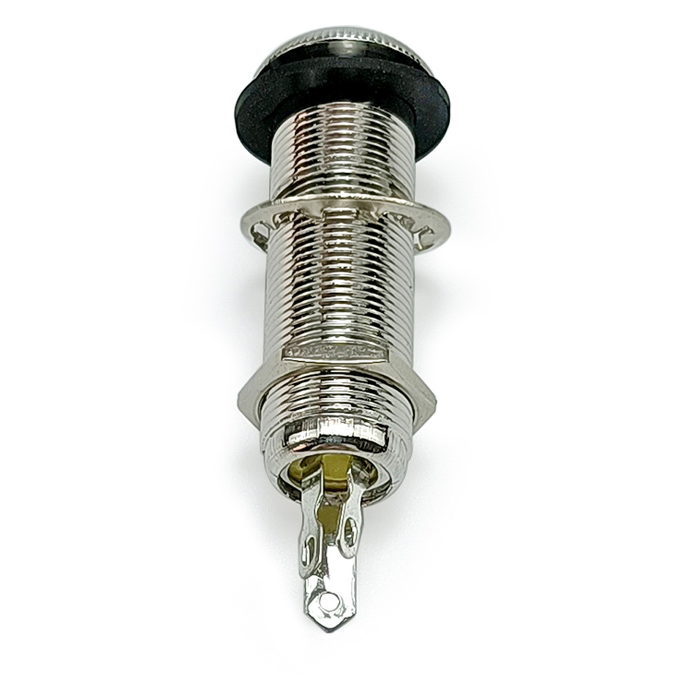 10Pcs Threaded Cylinder Output Jack Anti-Noisy 6.35mm Electric Guitar ...