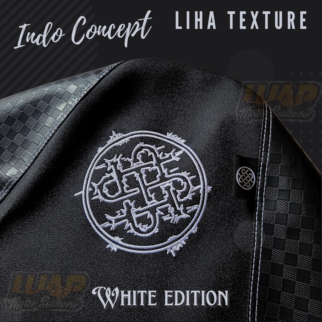 INDO CONCEPT SAND PAPER SEAT COVER WHITE EDITION free sticker and ...