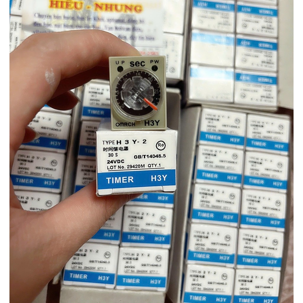RELAY TIMER TIME RELAY H3Y-2, H3Y-4 (RESET WITH BASE) | Shopee Philippines