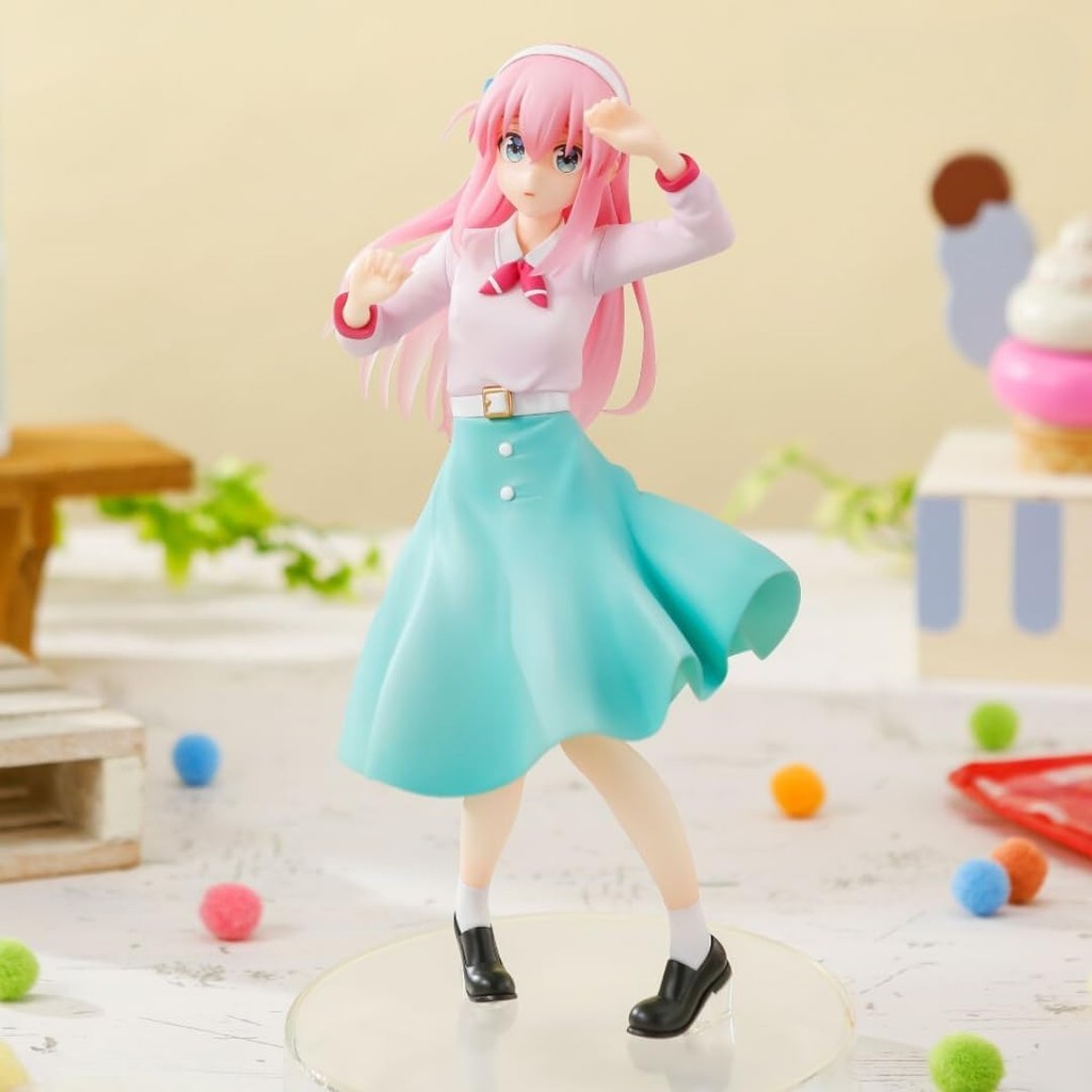 Anime “Bocchi*Za*Rock!” Vivit Figure Hitori Goto Retro Fashion Figure ...