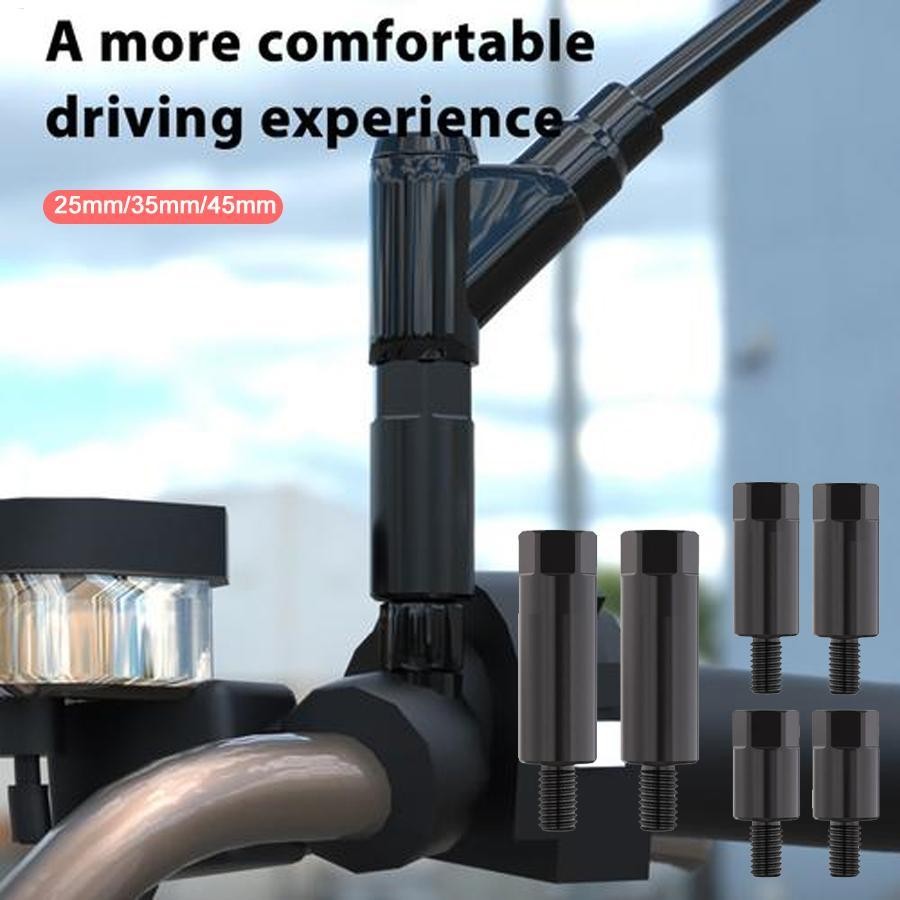 Motorcycle Mirror Mounting Screw Height Adjustment Adapter Mirror Mount ...