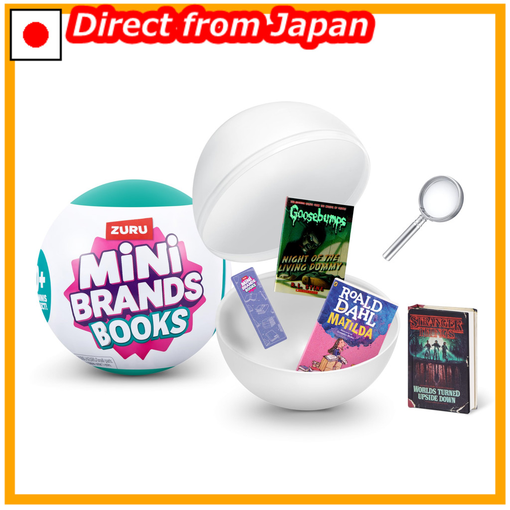 ZURU Mini Brands Books Capsule 5 Surprise Mini Brands Book 1 Capsule ...