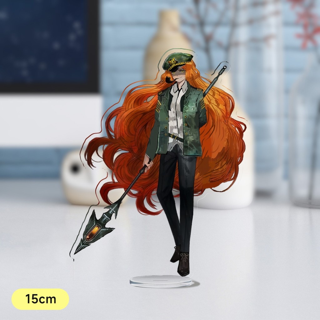 Limbus Company Standing Anime KeyChain Dante Don Meursault Key Chain ...