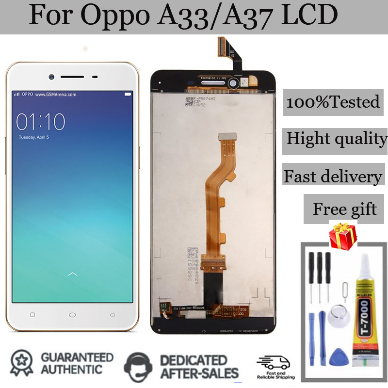 For OPPO A33 A37 A37f A37fw A37m LCD DISPLAY TOUCH SCREEN ASSEMBLY FOR ...