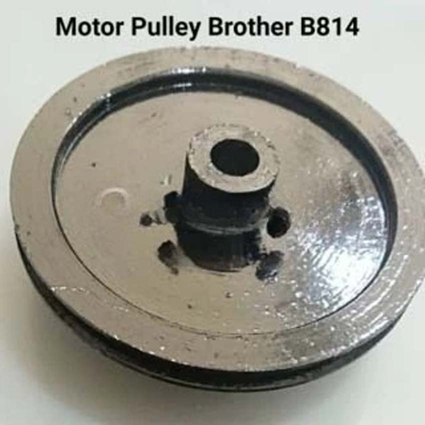 MESIN POLI BROTHER B814 Pulley Poly Poly Dynamo Buttonhole Machine ...