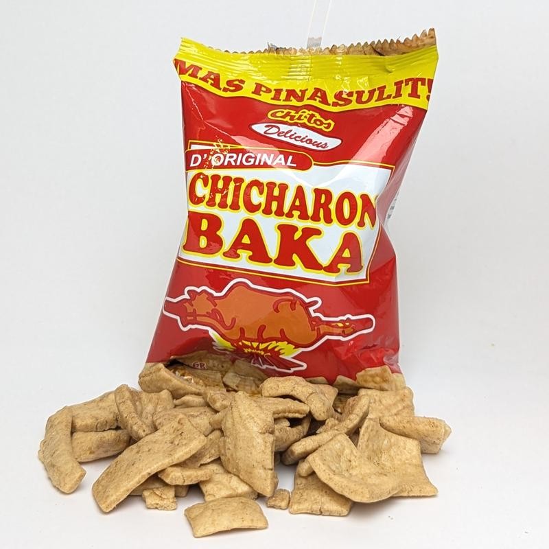 Chicharon Baka - Classic Filipino Snack 16g | 10 pcs per pack | Shopee ...