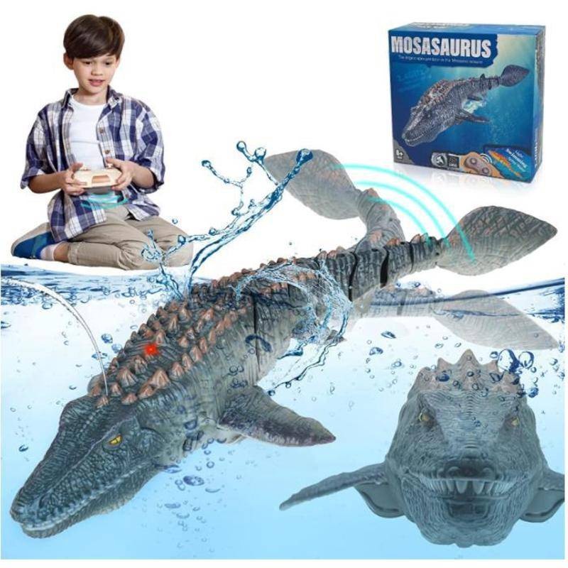 New Remote Control Dinosaur For Kids Mosasaurus Diving Toys Rc Boat ...