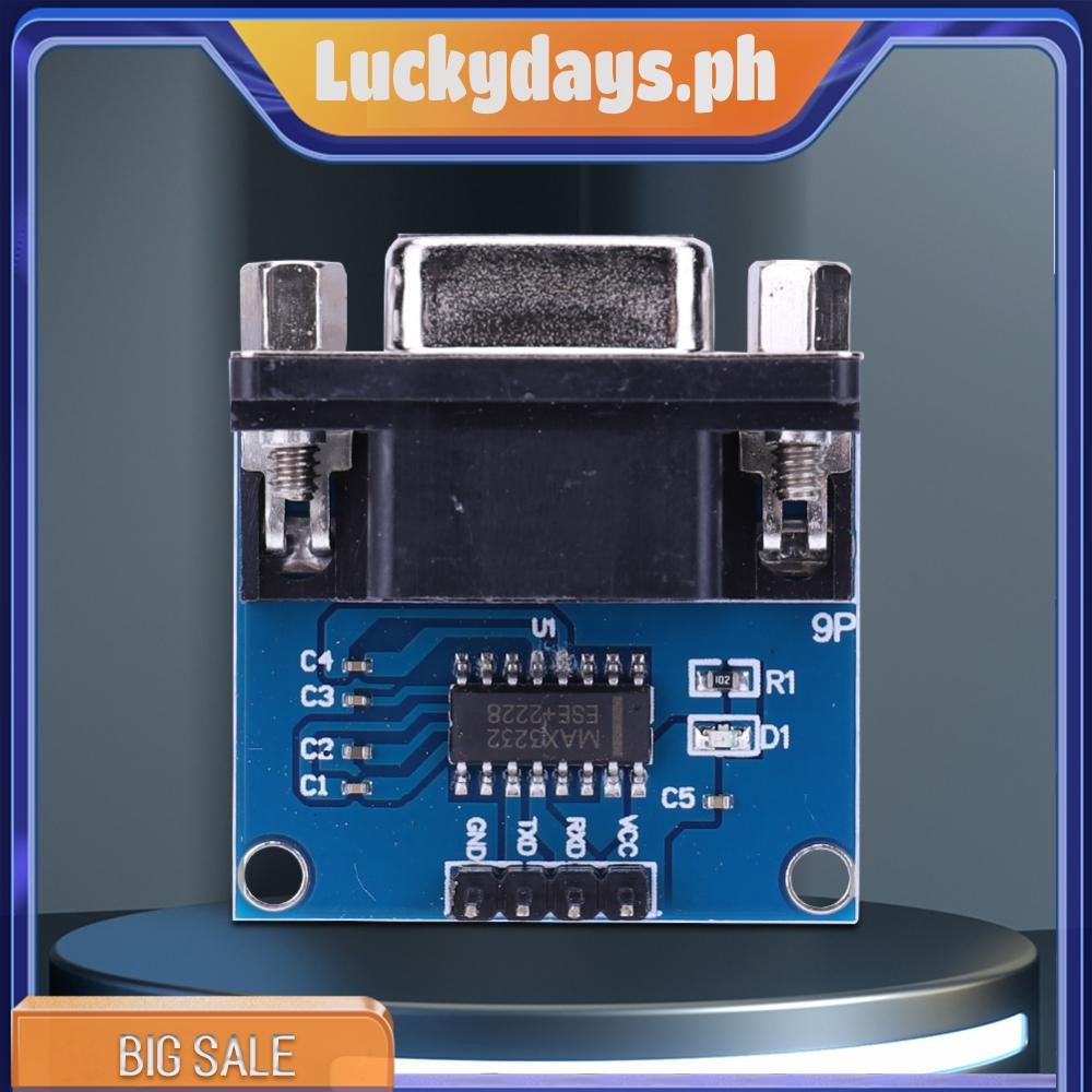 MAX3232 RS232 To TTL MAX232 Flashing Board 3.3V-5.5V Female Serial To ...