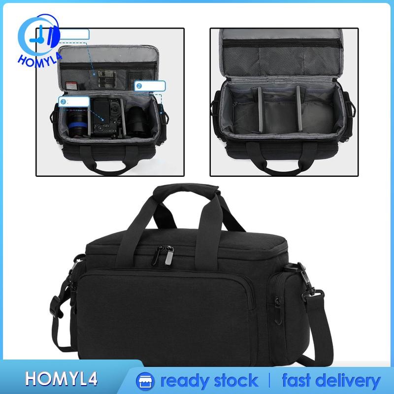 [Homyl4] Portable Camera Storage Bag Camera Carrying Bag for Slr ...