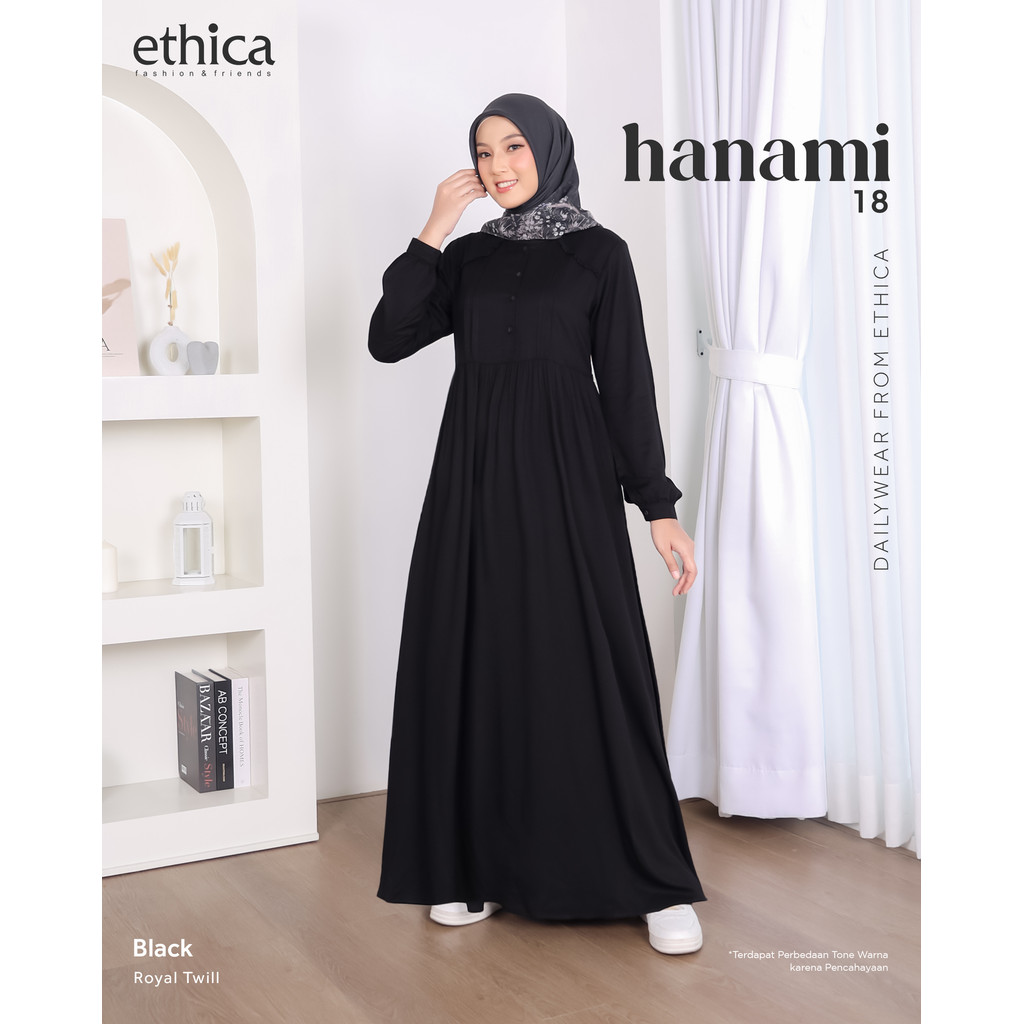 Hanami 18 Women's Gamis Adult Muslim Clothes by Ethica | Shopee Philippines