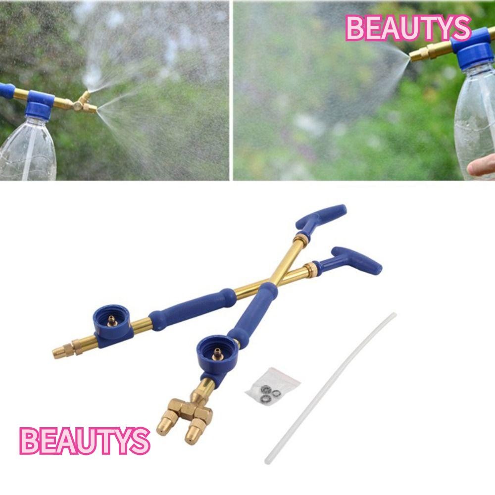 BS Atomizing Misting Nozzle, Push-pull Brass Irrigation Sprayers, High Pressure Adjustable ...