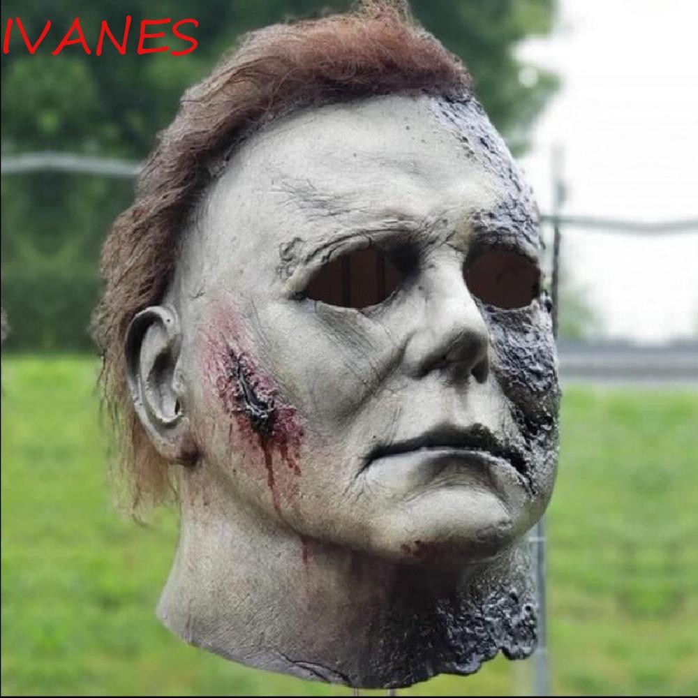 IVANES Michael Myers Mask, Realistic Creative Killer Mask, Party ...