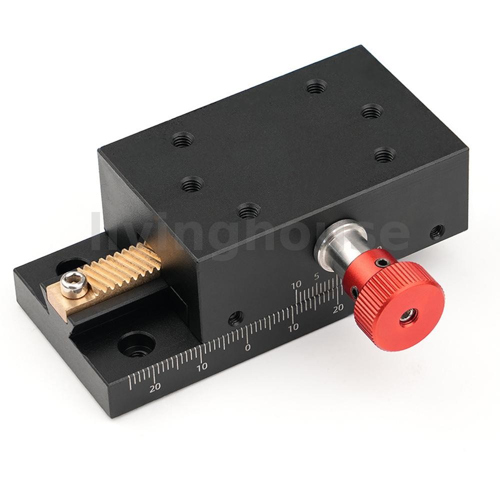 Dove Tail Displacement Platform 40mm Travel Range CNC Aluminum Alloy 0 ...