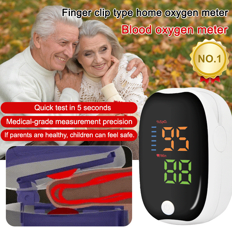 Body Health Monitoring Artifact[Finger Clip Pulse Oximeter]Fingertip ...