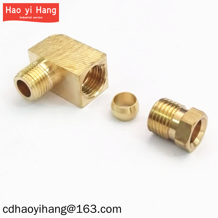 Pl Right Angle Joint Slider Oil Nozzle Copper Card Sleeve Joint Inner ...